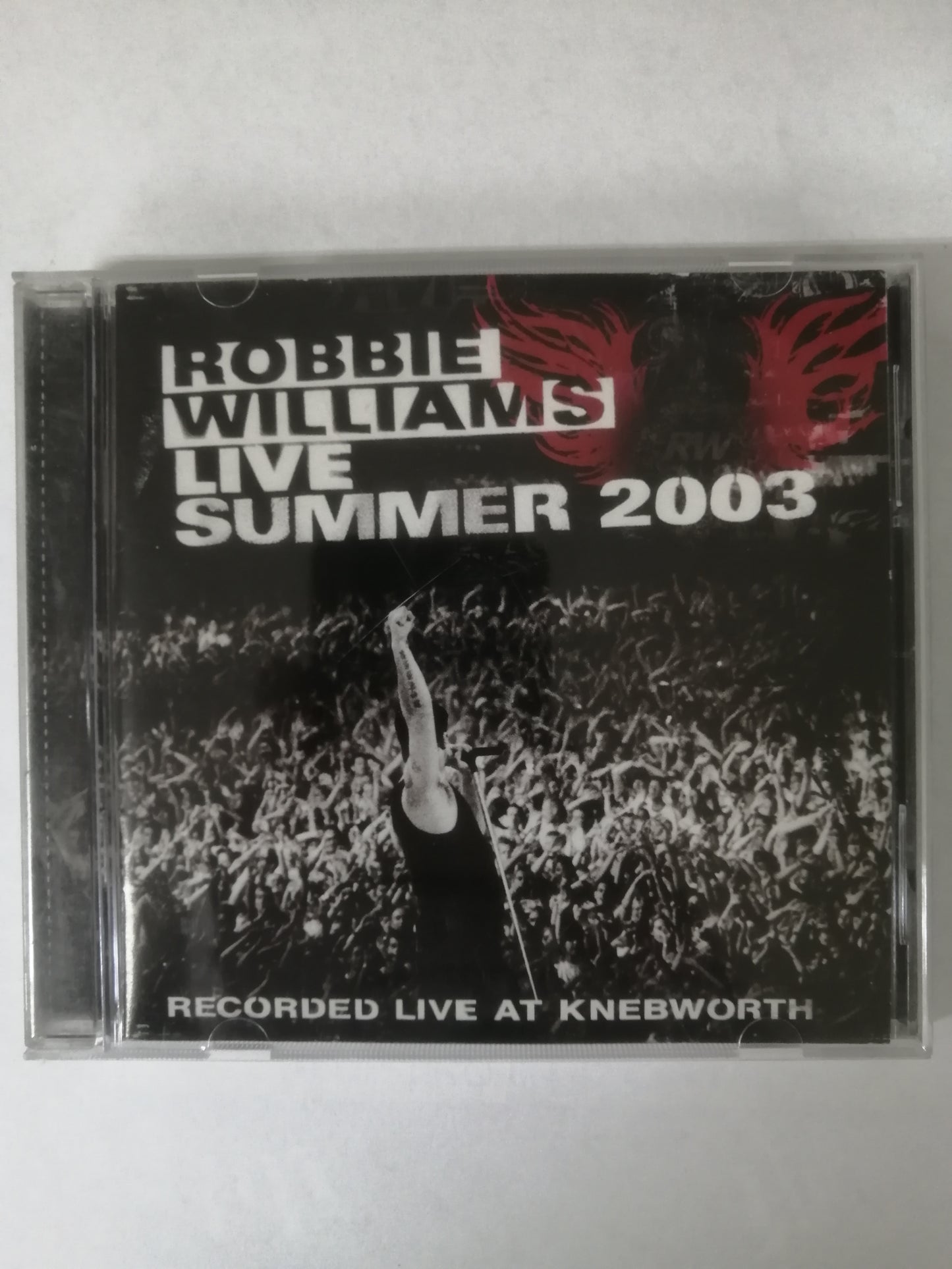 CD ROBBIE WILLIAMS - LIVE SUMMER 2003 – Música Para Camaleones