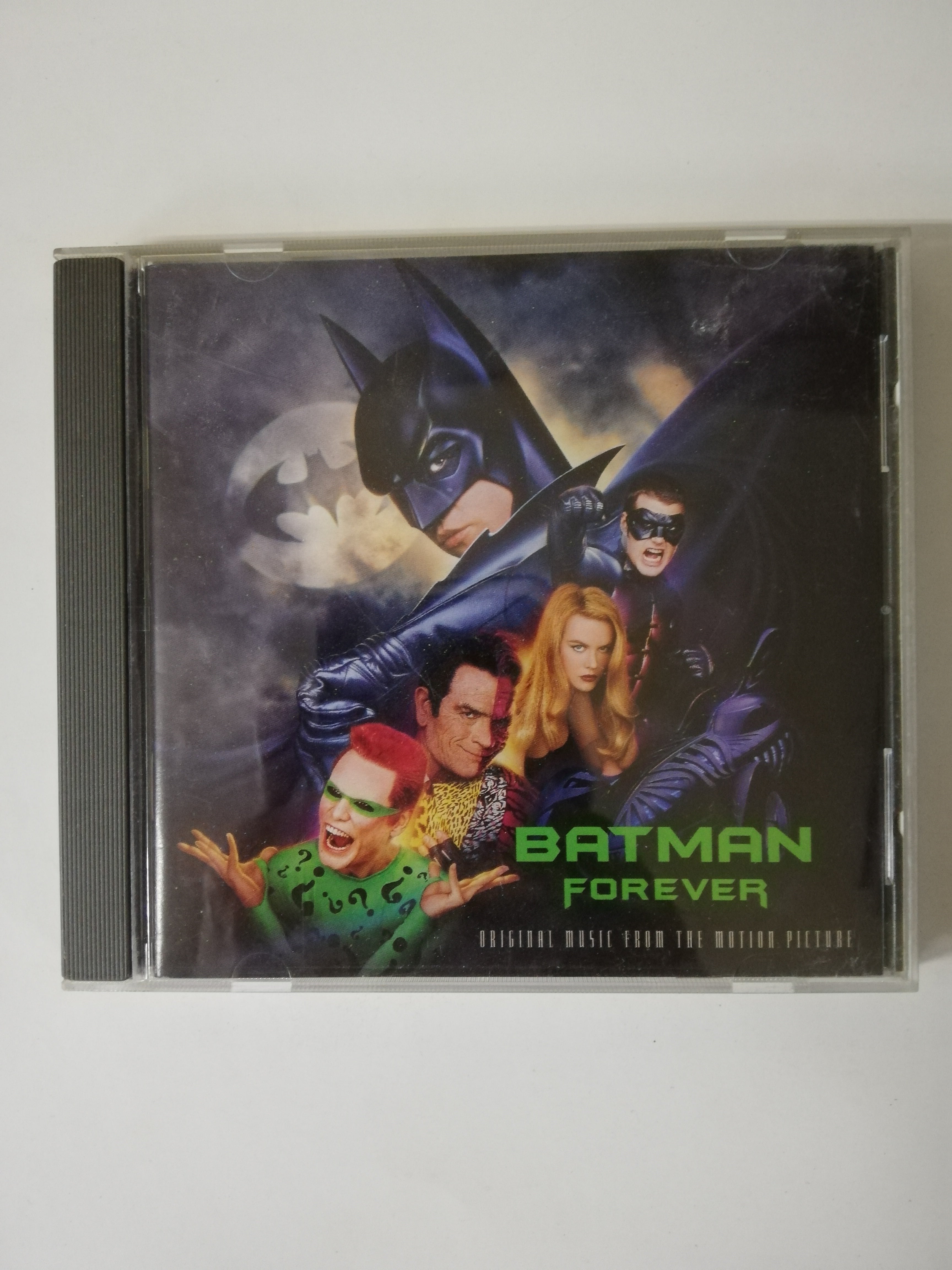 CD BATMAN FOREVER - ORIGINAL MUSIC FROM THE MOTION PICTURE – Música ...
