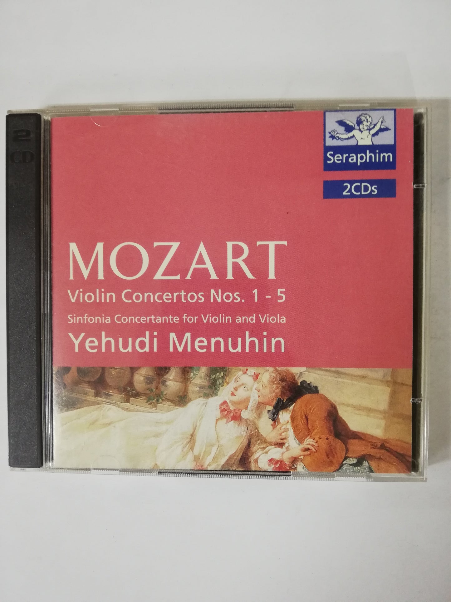 CD YEHUDI MENUHIN - MOZART VIOLIN CONCERTOS NOs. 1 - 5 - SINFONIA CONC – Música Para Camaleones