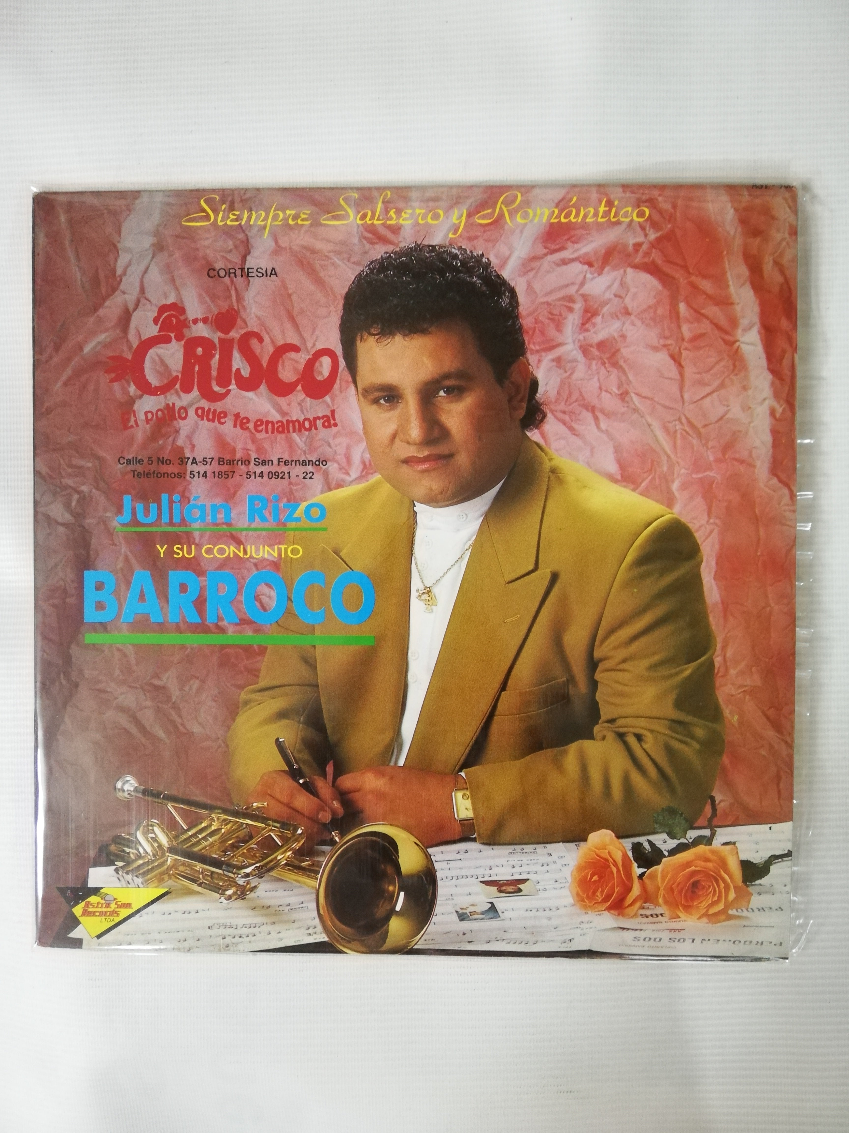LP JULIAN RIZO Y SU CONJUNTO BARROCO - SIEMPRE SALSERO Y ROMÁNTICO ...