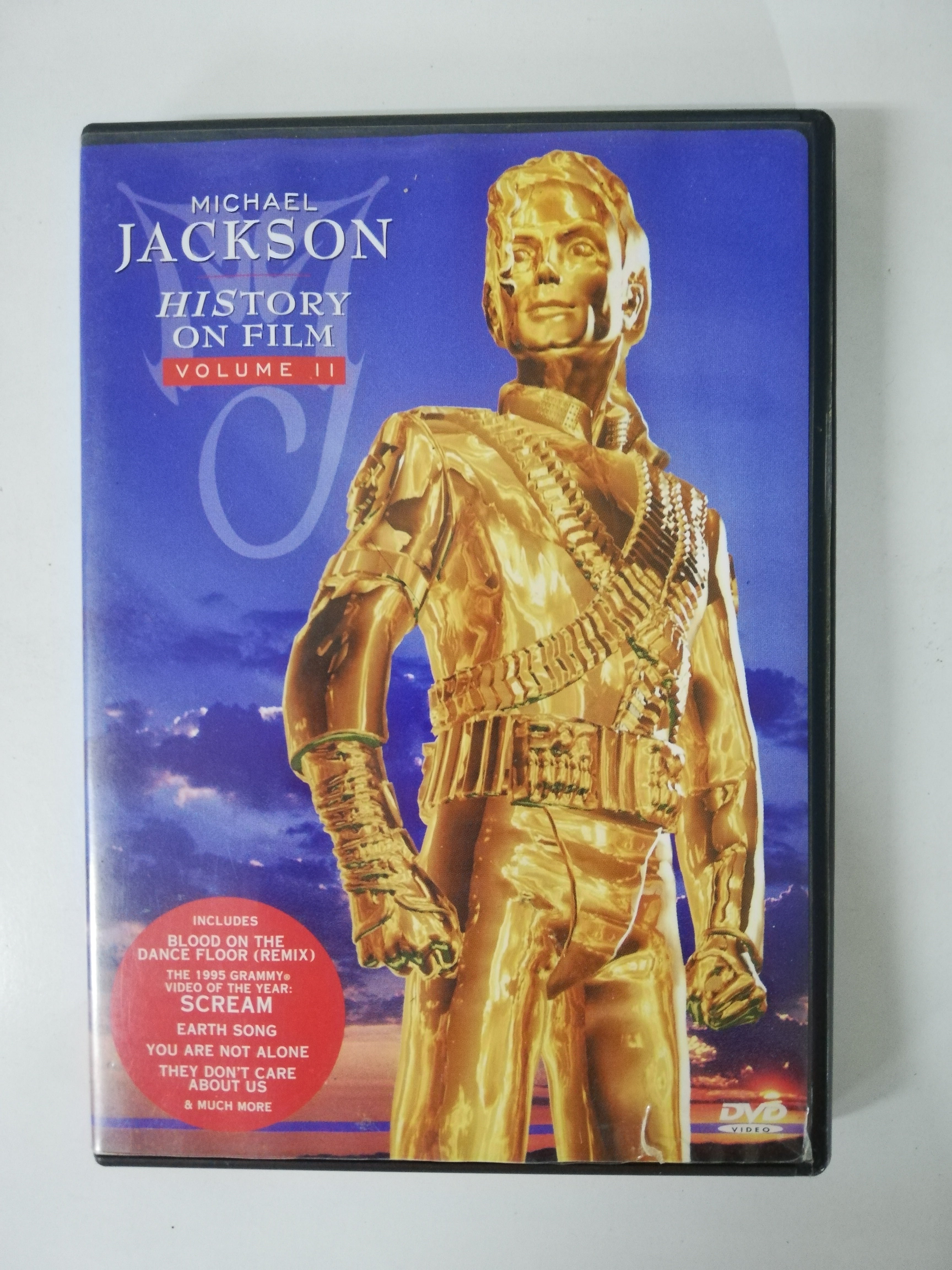 DVD MICHAEL JACKSON - HISTORY ON FILM VOL. II – Música Para Camaleones
