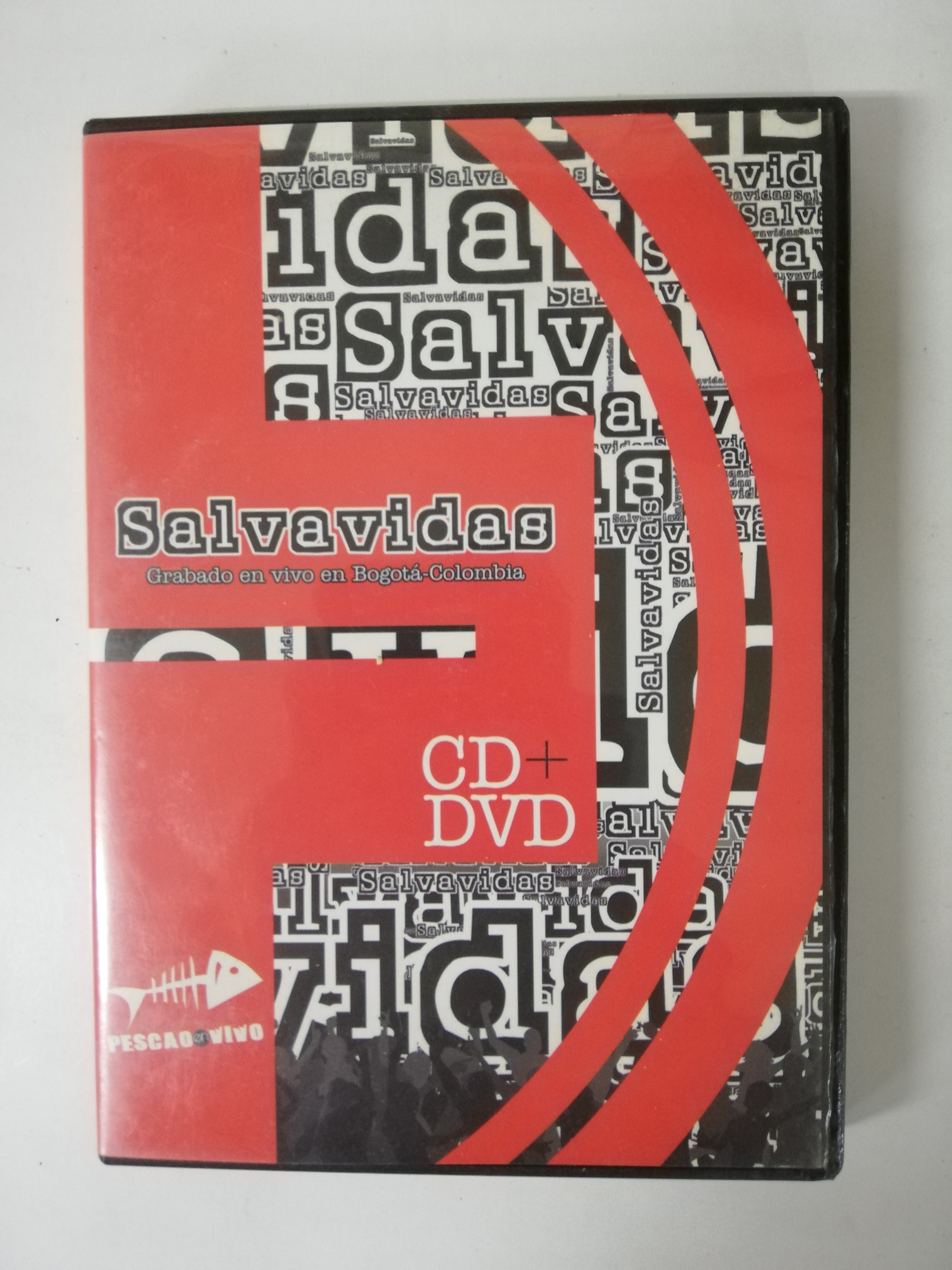 CD PESCAO VIVO - SALVAVIDAS - CD + DVD – Música Para Camaleones