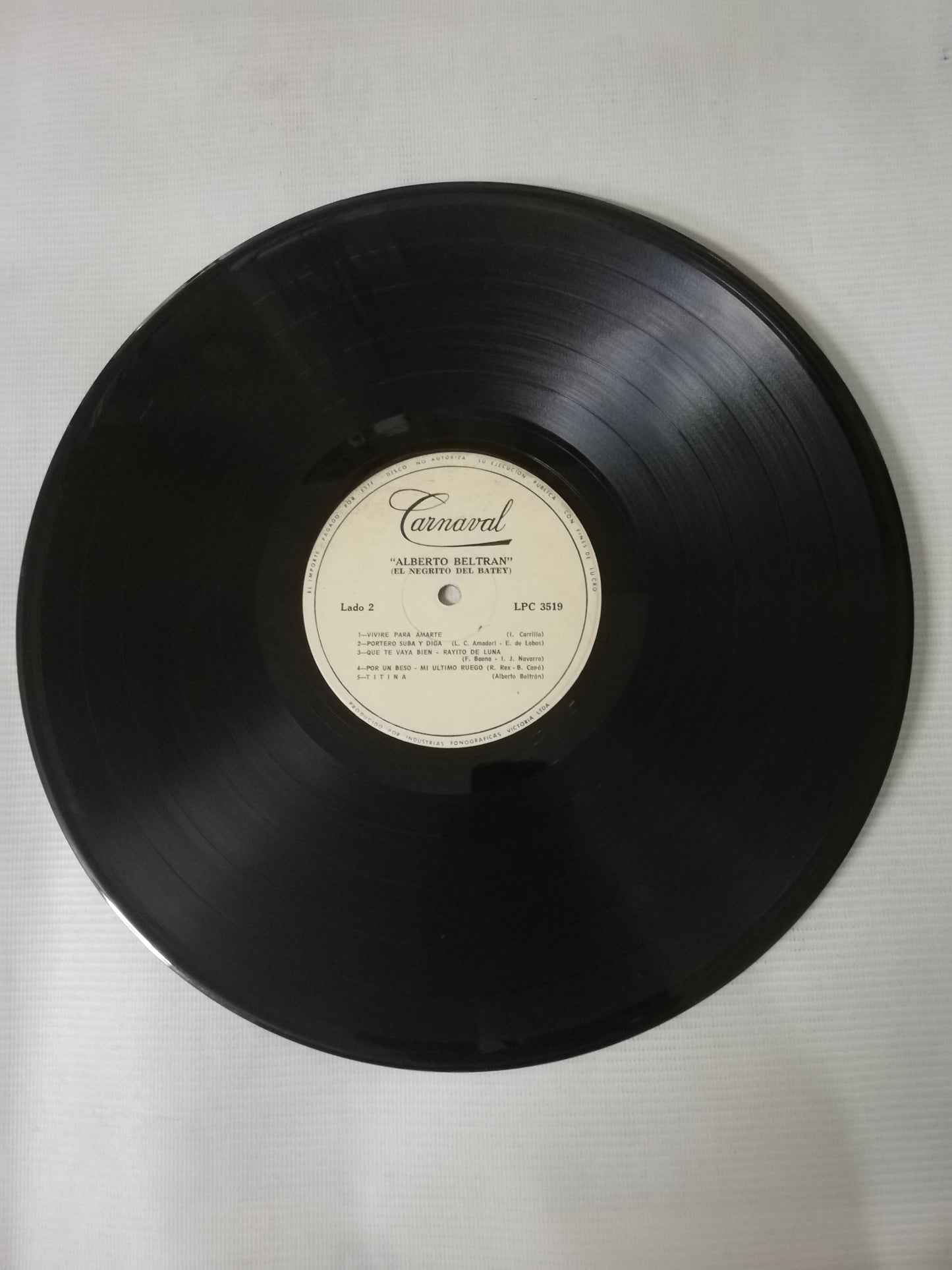 LP ALBERTO BELTRAN - EL NEGRITO DEL BATEY Y BERTO GONZALEZ – Música ...