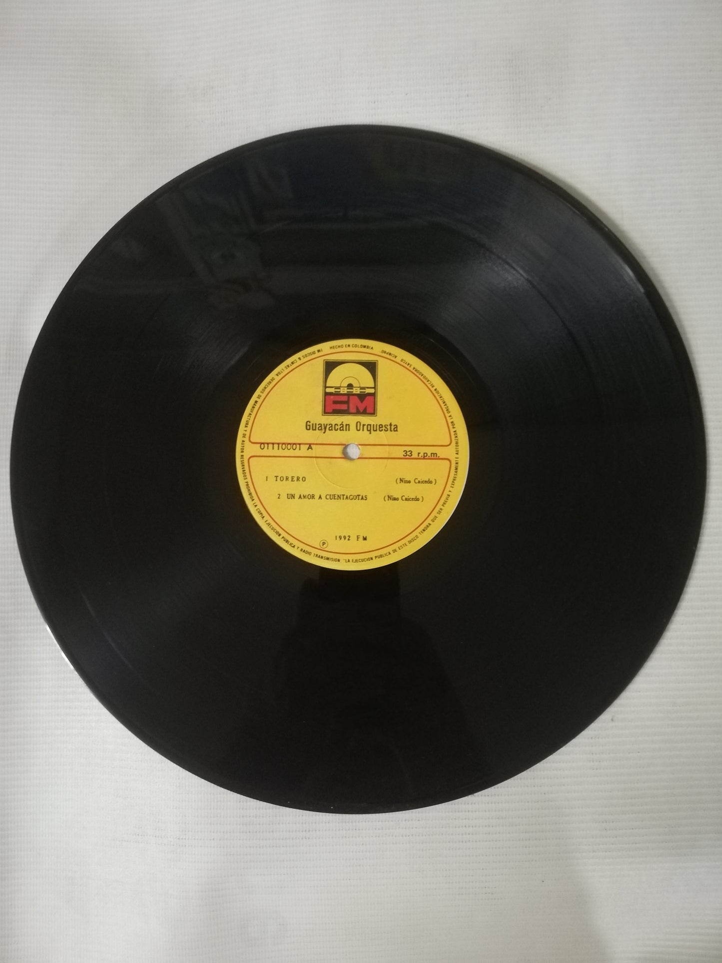 LP GUAYACÁN ORQUESTA - TORERO – Música Para Camaleones