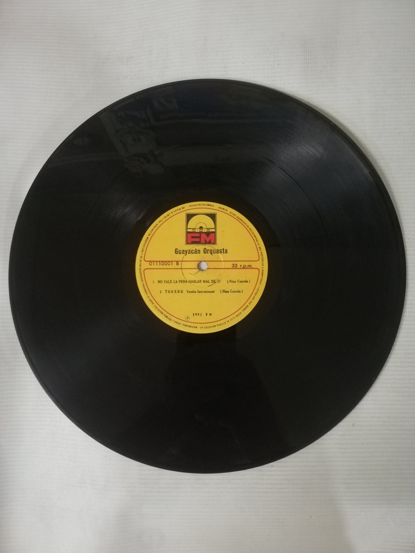 LP GUAYACÁN ORQUESTA - TORERO – Música Para Camaleones