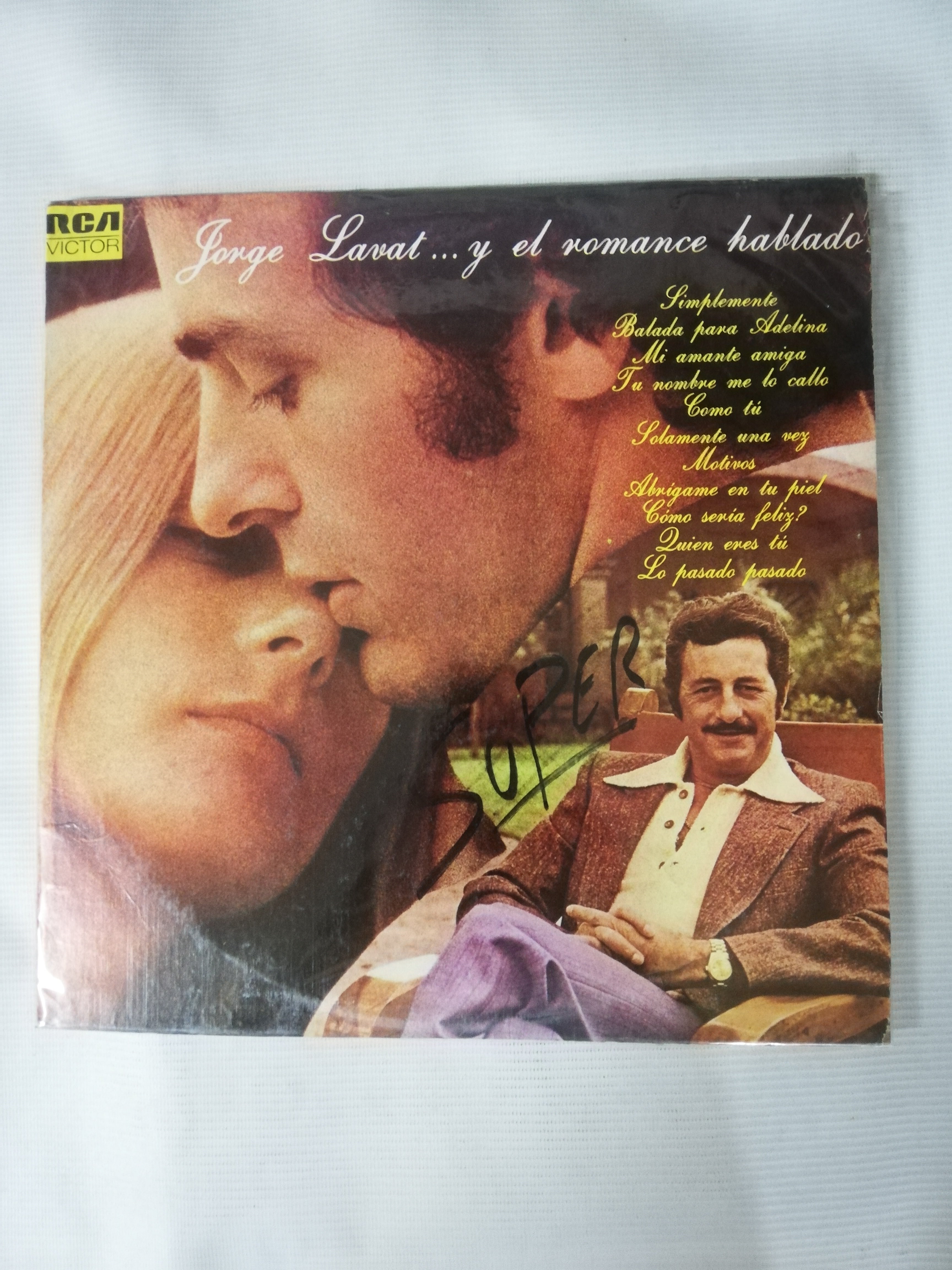 LP JORGE LAVAT - JORGE LAVAT...Y EL ROMANCE HABLADO – Música Para ...