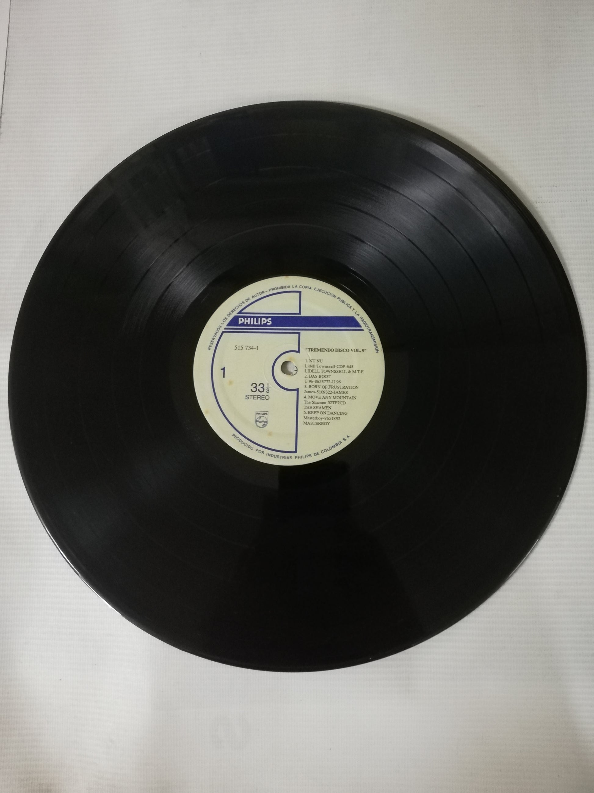 LP TREMENDO DISCO - TREMENDO DISCO VOL. 9 – Música Para Camaleones