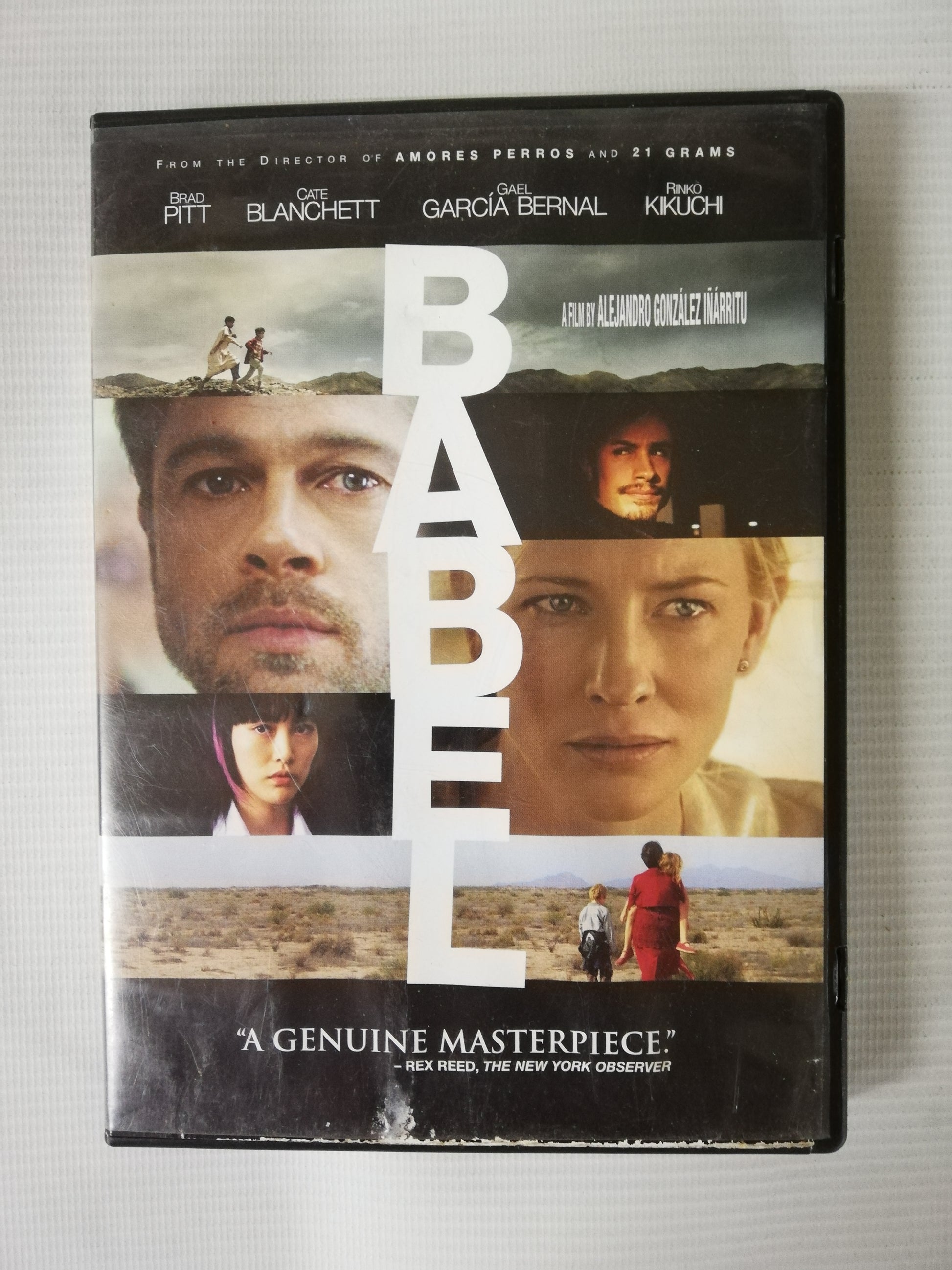 DVD BABEL - ALEJANDRO GONZALEZ IÑARRITU – Música Para Camaleones