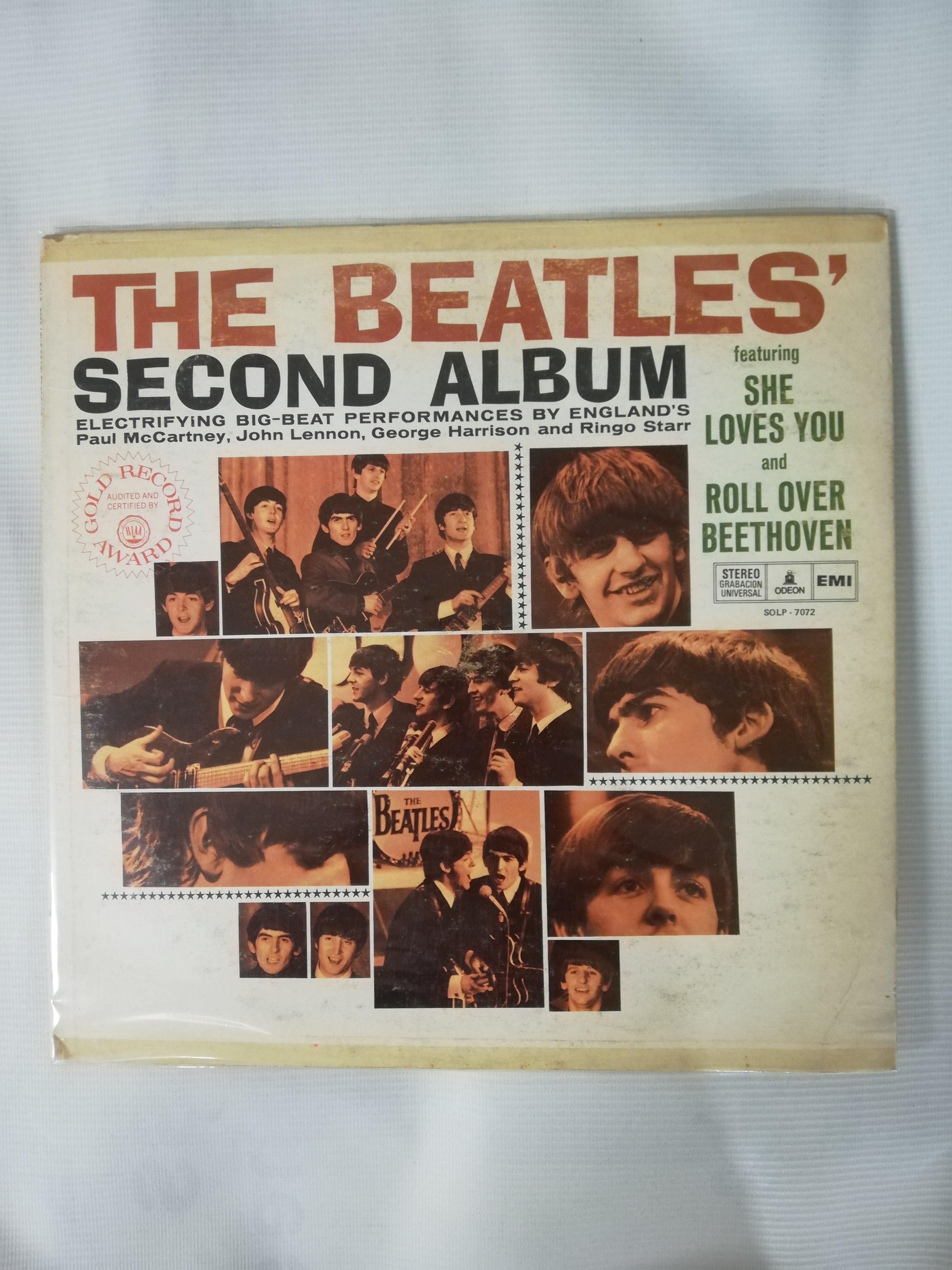 LP THE BEATLES - SECOND ALBUM – Música Para Camaleones