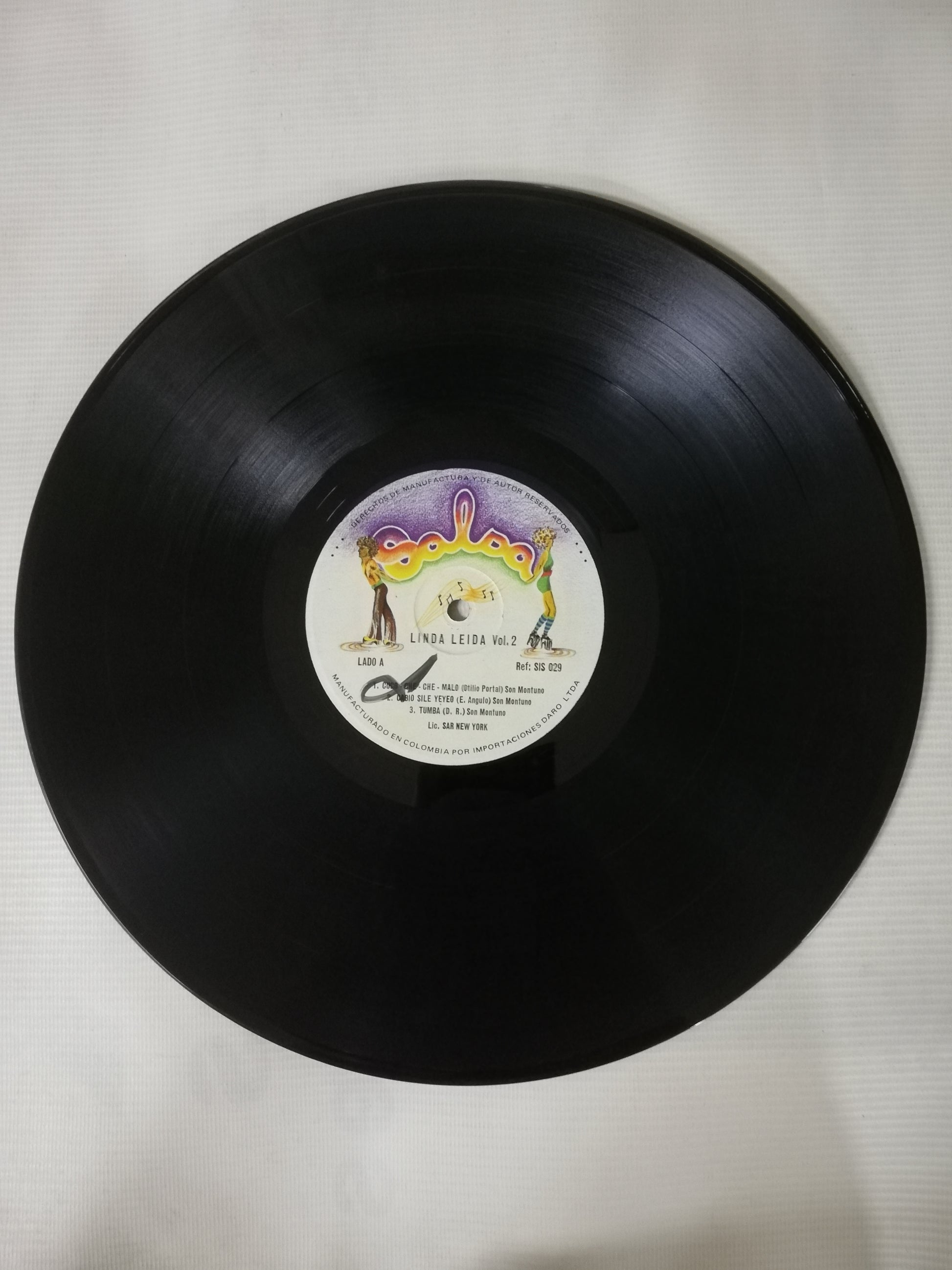 LP LINDA LEIDA - LINDA LEIDA VOL. 2 – Música Para Camaleones