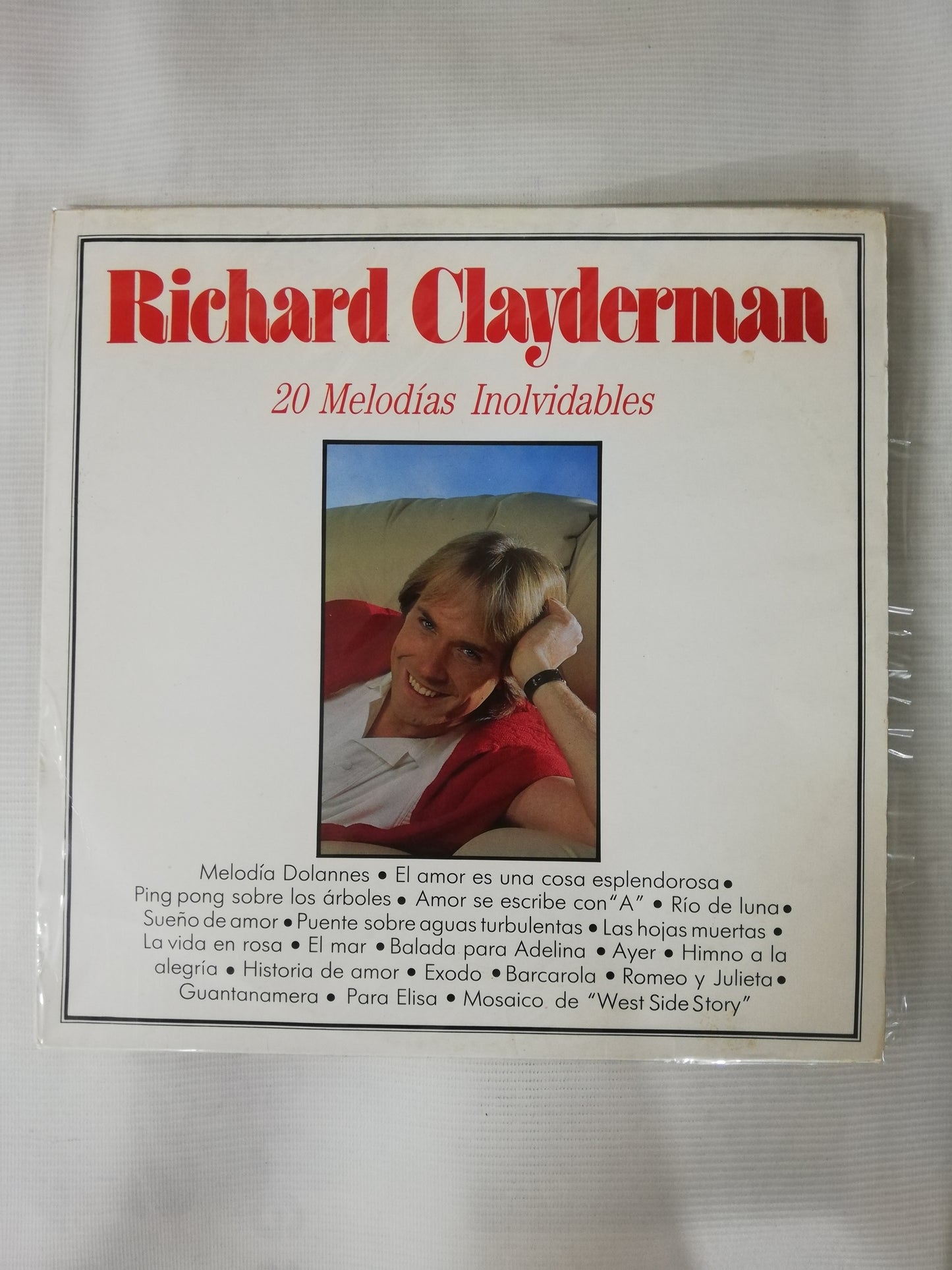 LP RICHARD CLAYDERMAN - 20 MELODIAS INOLVIDABLES – Música Para Camaleones